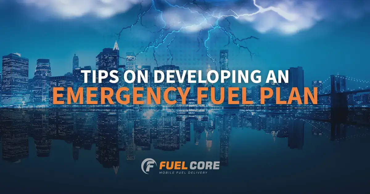 How An Emergency Fuel Plan Can Save Your Business